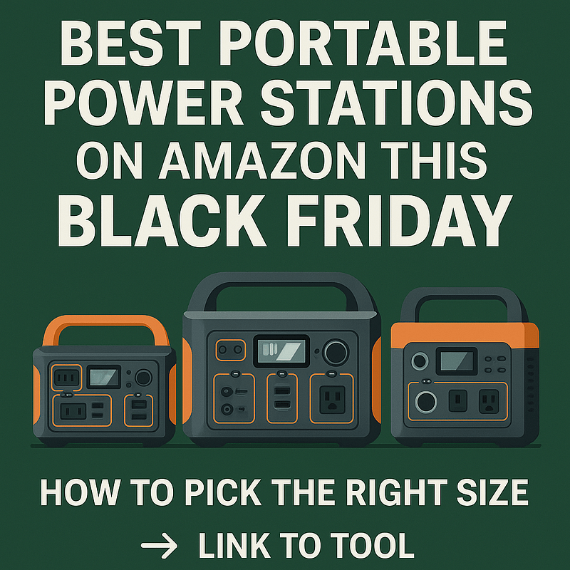 ⚡ Best Portable Power Stations on Amazon This Black Friday (And How to ...